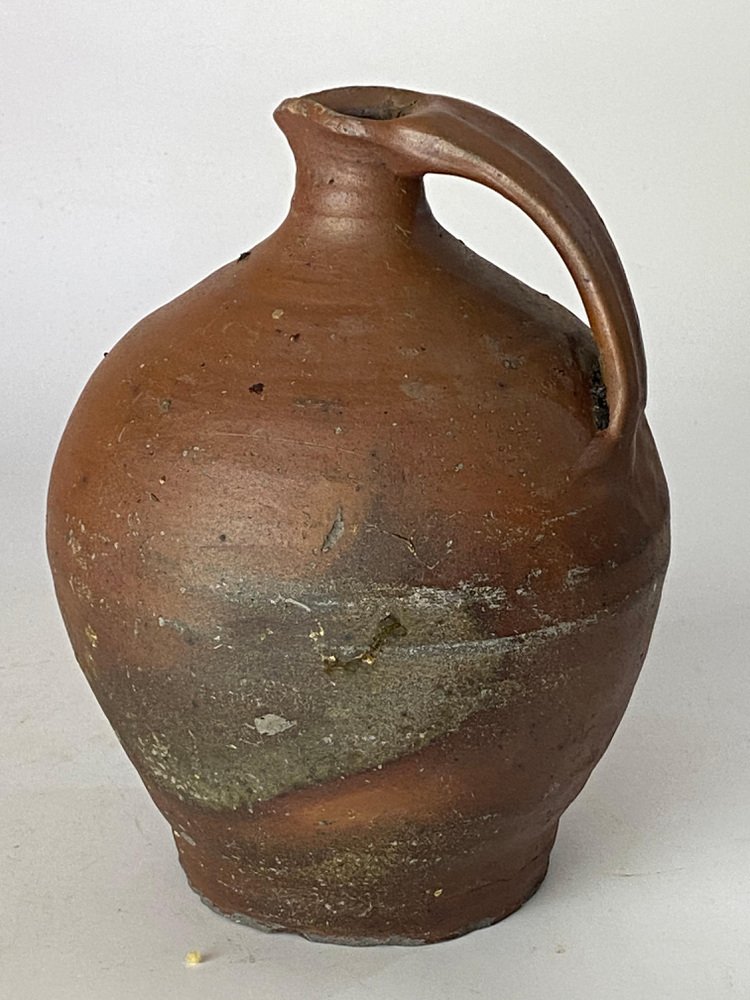 19th Century Japanese Stoneware Pottery Jug Pitcher with Glaze for sale ...
