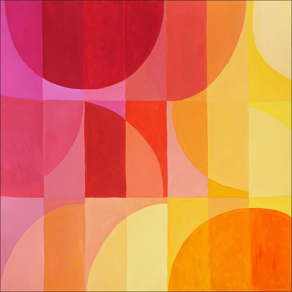 Natalia Roman, Southern Hemisphere Sunset, 2023, Acrylic on Watercolor Paper for sale at Pamono