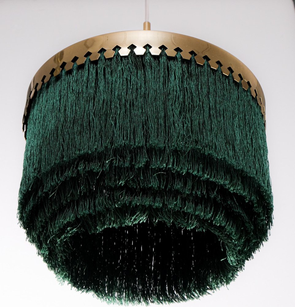 Green Ceiling Lamp Model T601 from Hans-Agne Jakobsson, 1960s, Set of 2 ...