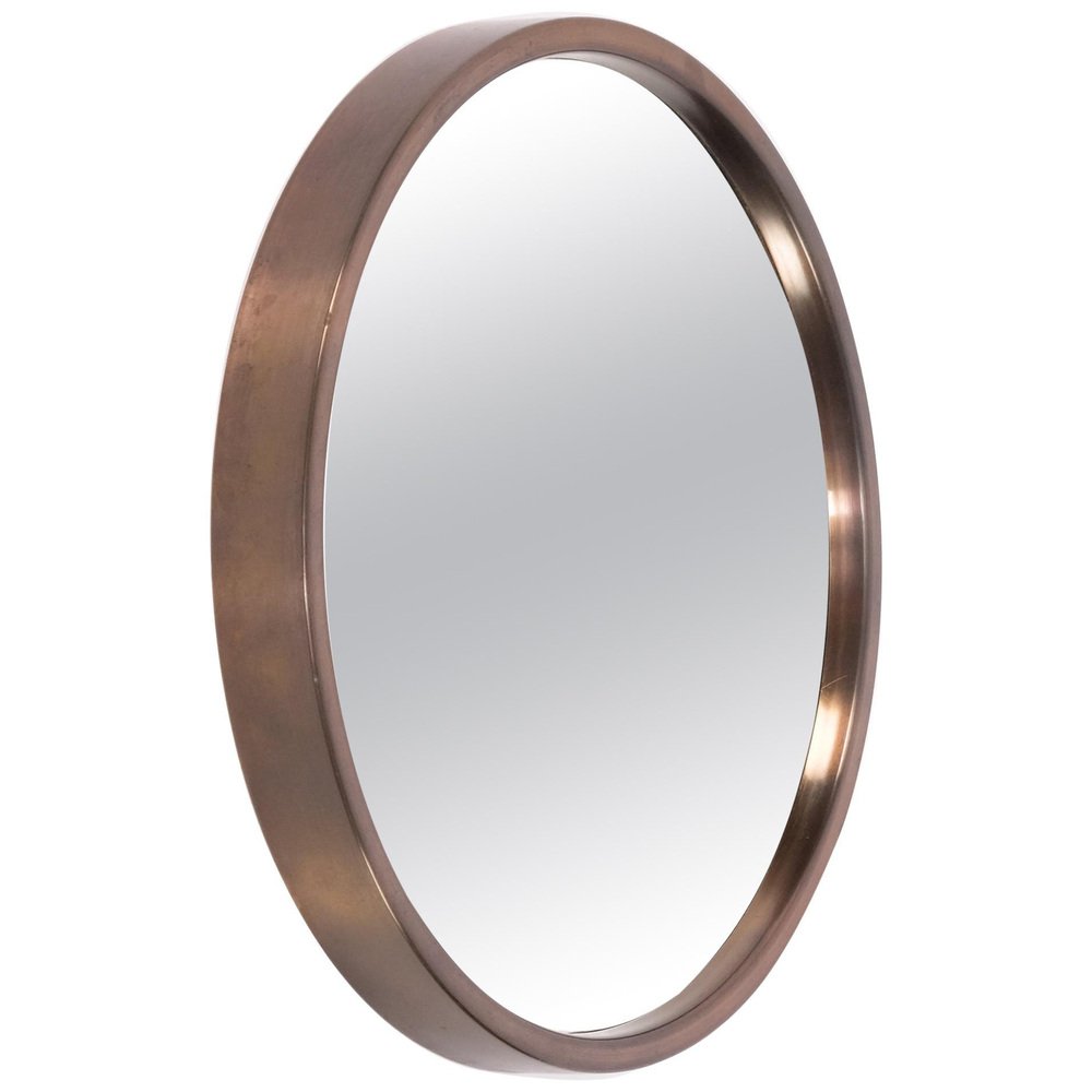 Brass Mirrors Model 131 from Markaryd, Sweden, 1960s, Set of 2 for sale ...