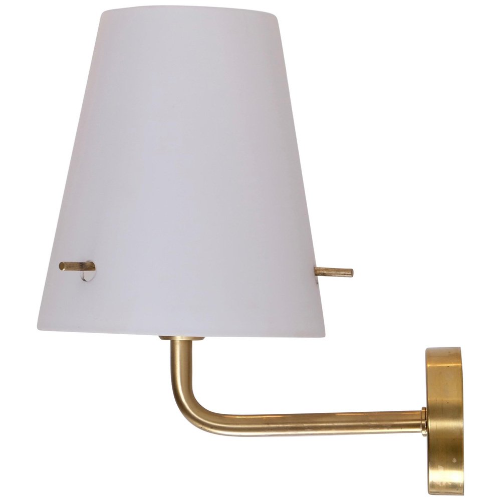 Model 407 Wall Lamp attributed to Hans Bergström, 1950s for sale at Pamono