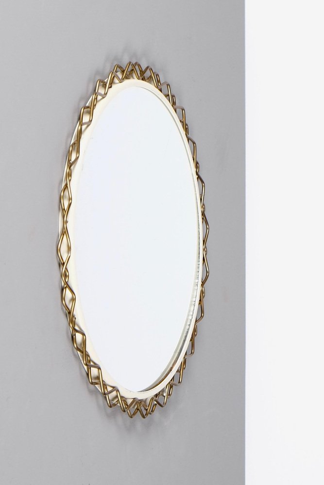 Mirror by Hans-Agne Jakobsson, Sweden, 1950s for sale at Pamono