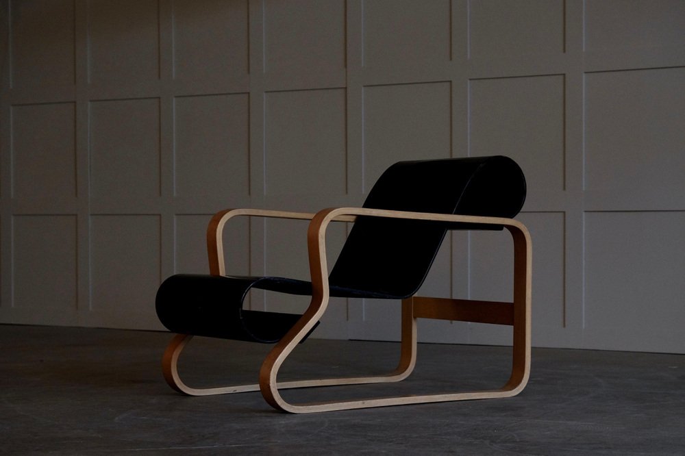 Poltrona 41 Paimio di Alvar Aalto per Artek, 1963 in vendita su Pamono