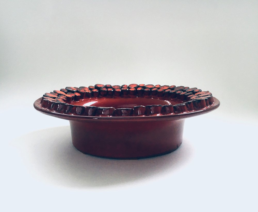 MidCentury Art Pottery Dish by Hans Welling for Ceramano Ceralux, West ...