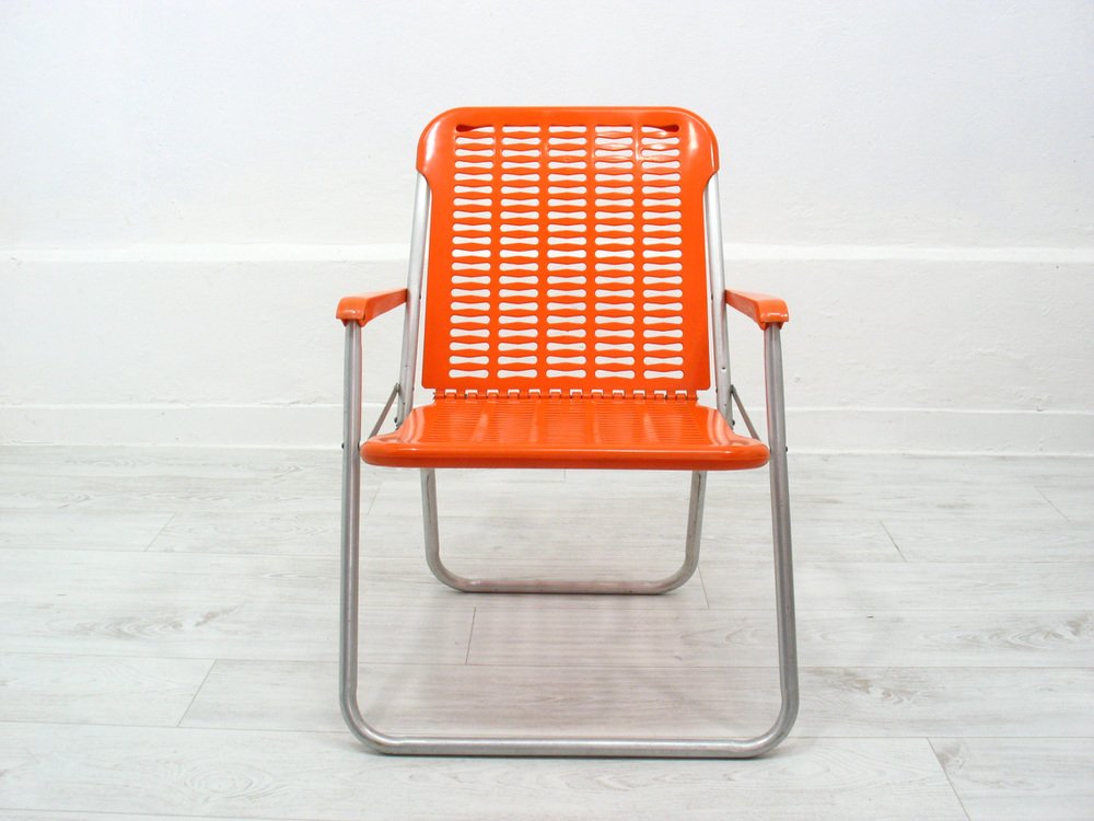 Vintage German Folding Chair, 1976s for sale at Pamono