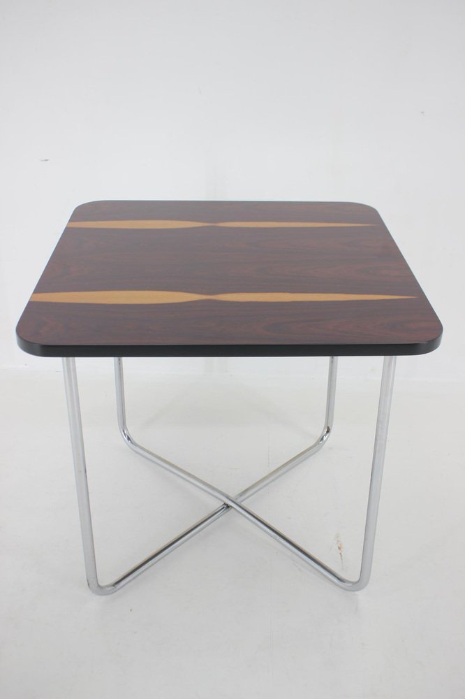 Bauhaus Tubular Dining Table from Mücke Melder, Czechoslovakia, 1940s ...