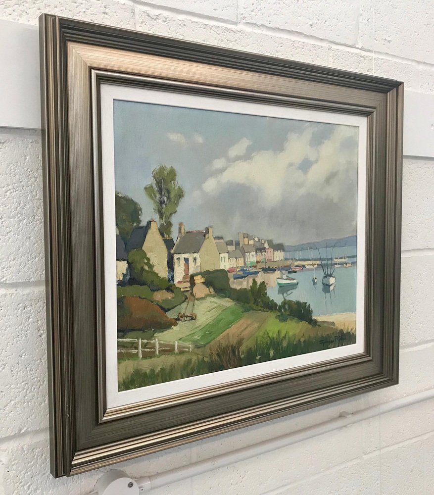 George Charles Robin, Brittany Coastal Landscape, 1950, Oil, Framed for ...