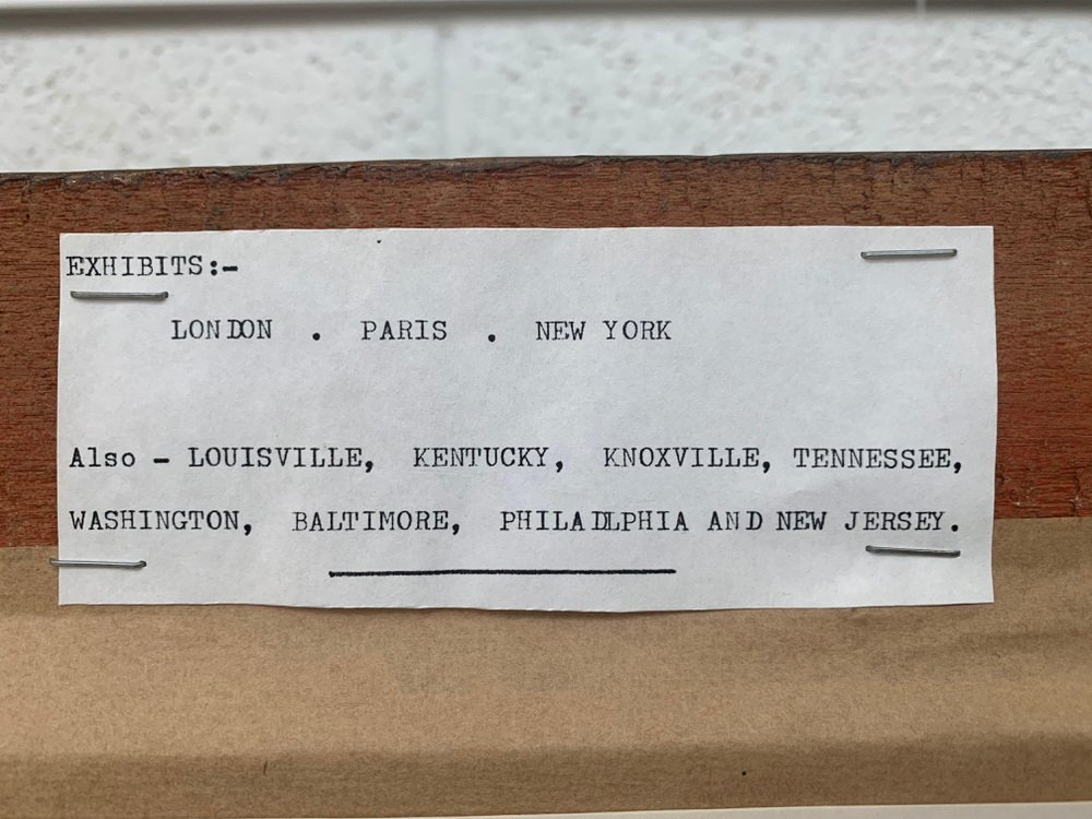 Walter Robin Jennings, Winter Gulls Landscape, Oil Painting, 1970 ...