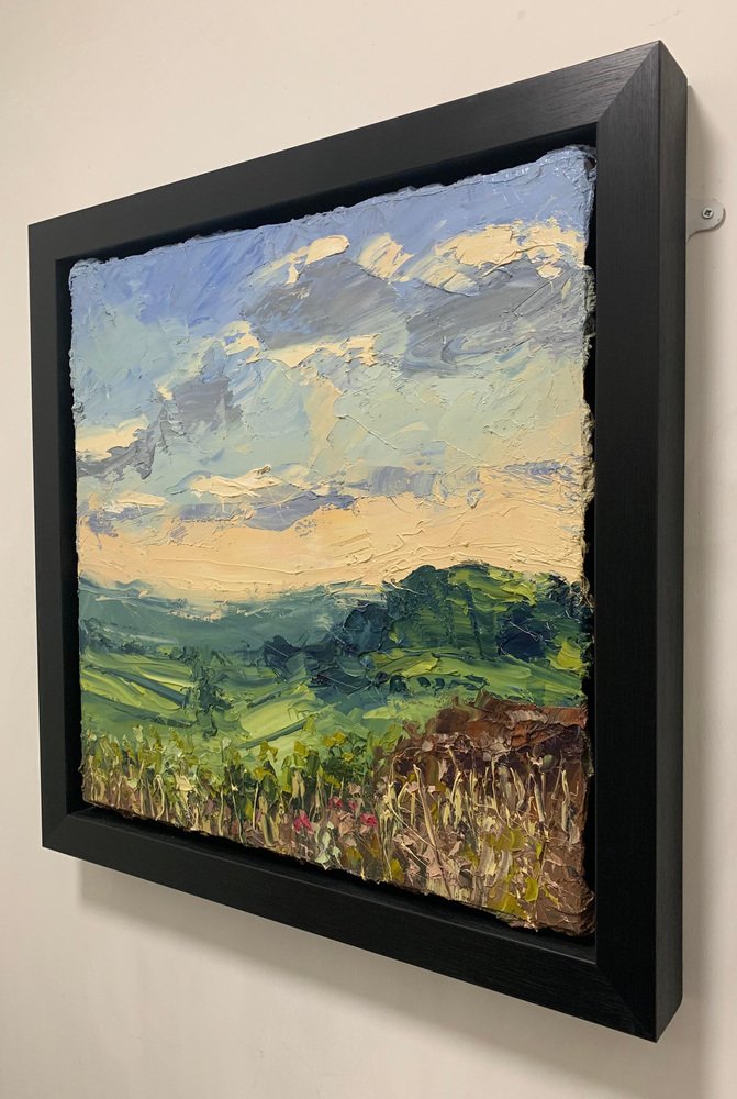Colin Halliday, Northern Moorland Impasto Landscape, 2011, Oil for sale ...