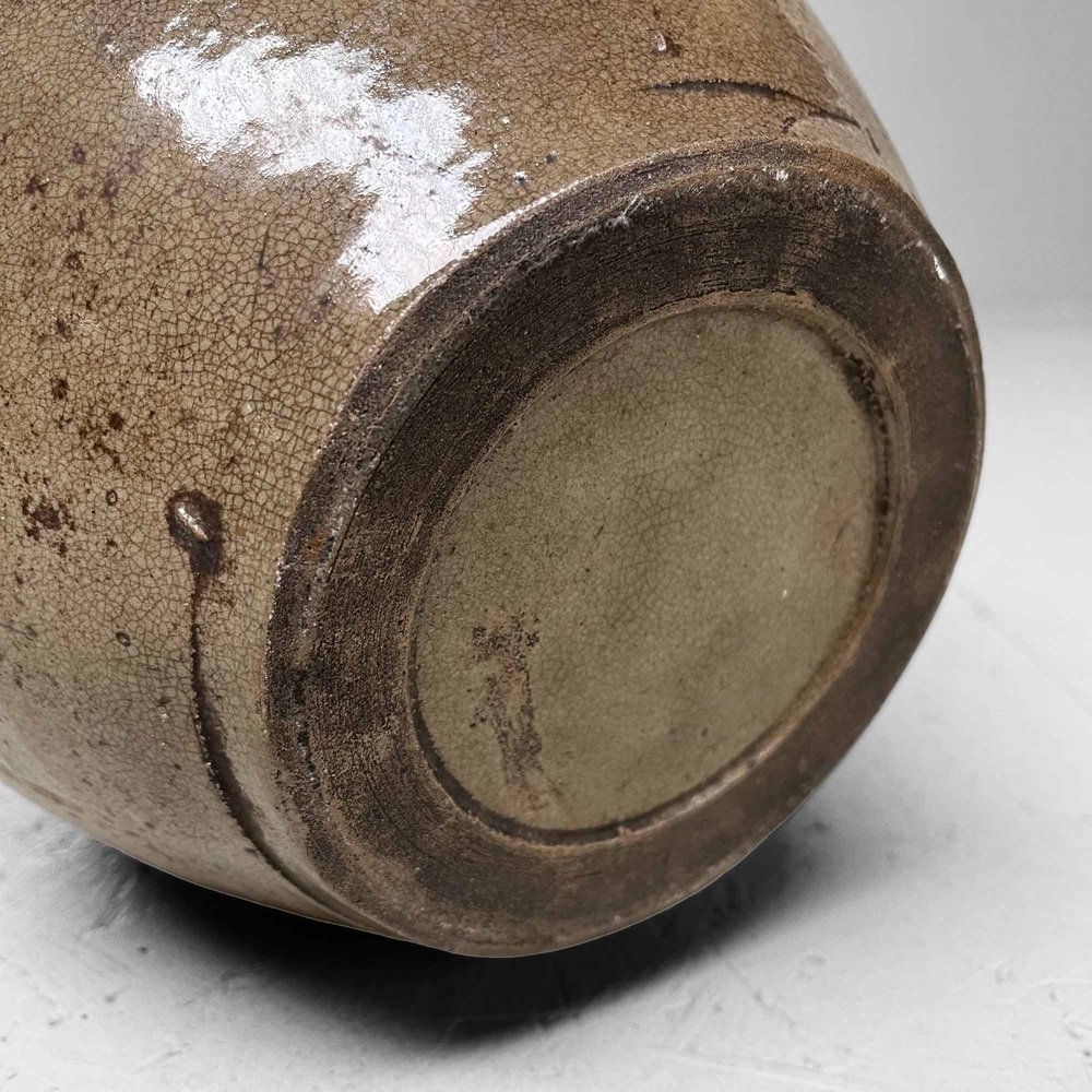 Nature Glazed Tsubo, Shōwa Period, Japan, 1950s for sale at Pamono