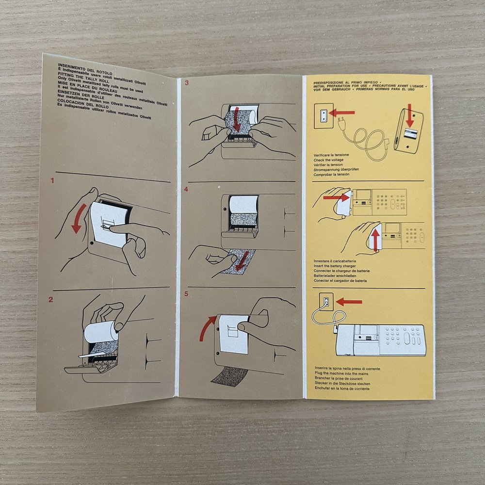 Divisumma 18 Electronic Calculator by Mario Bellini for Olivetti, 1973 ...