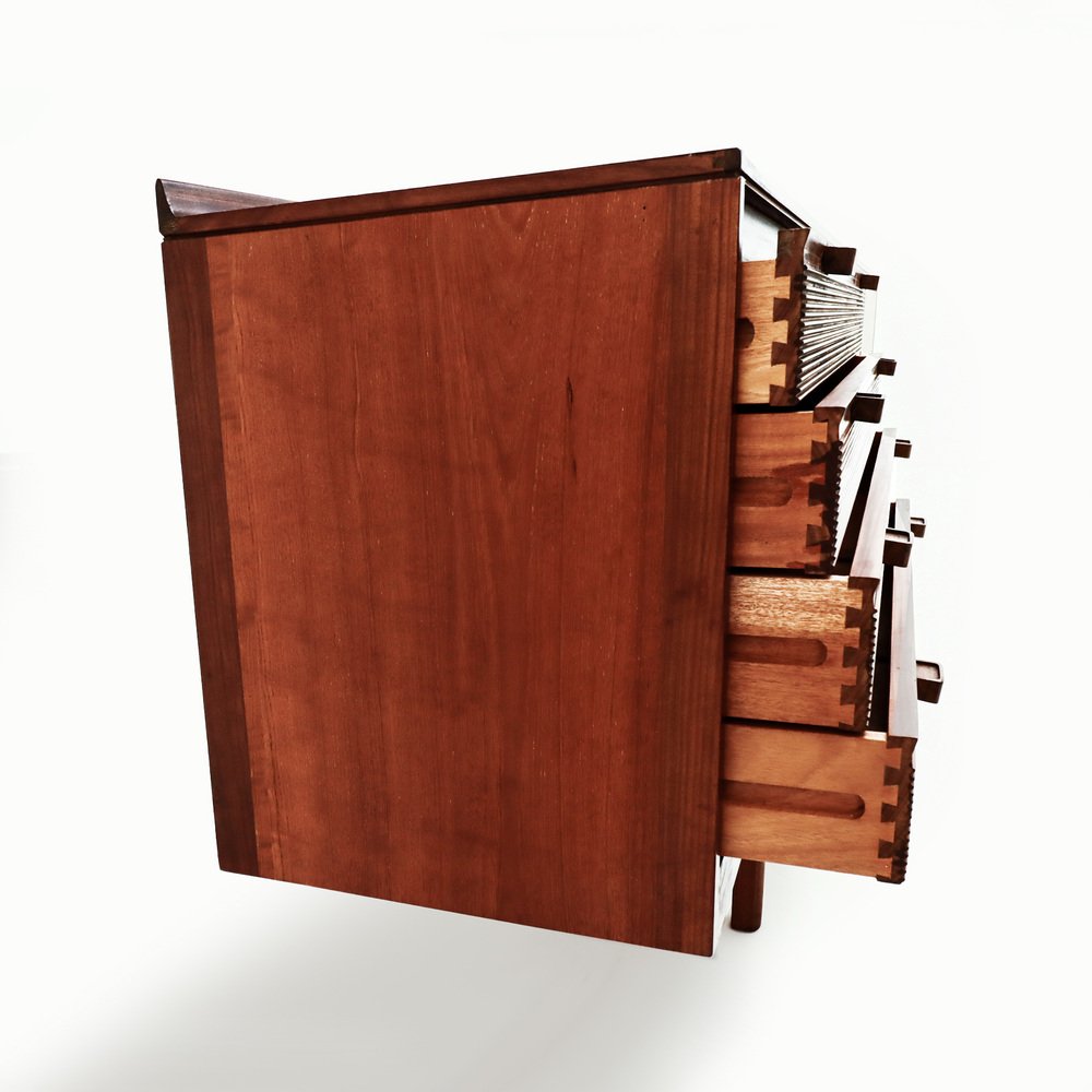 Large Mid-Century Knightsbridge Sideboard in Teak, Afromosia and Sapele ...