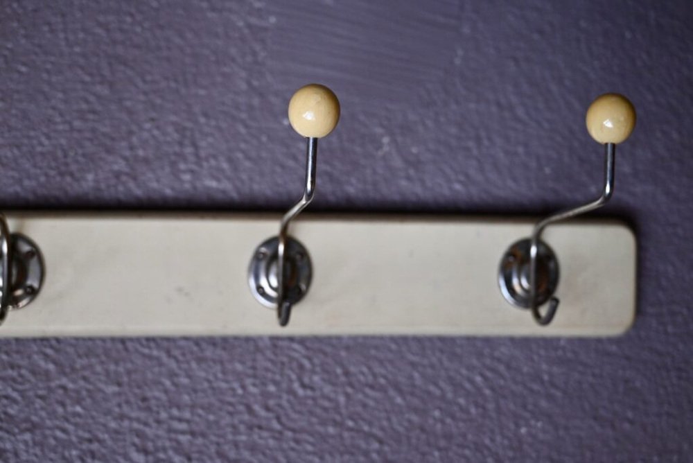 Vintage Wooden Coat Rack, 1950s for sale at Pamono