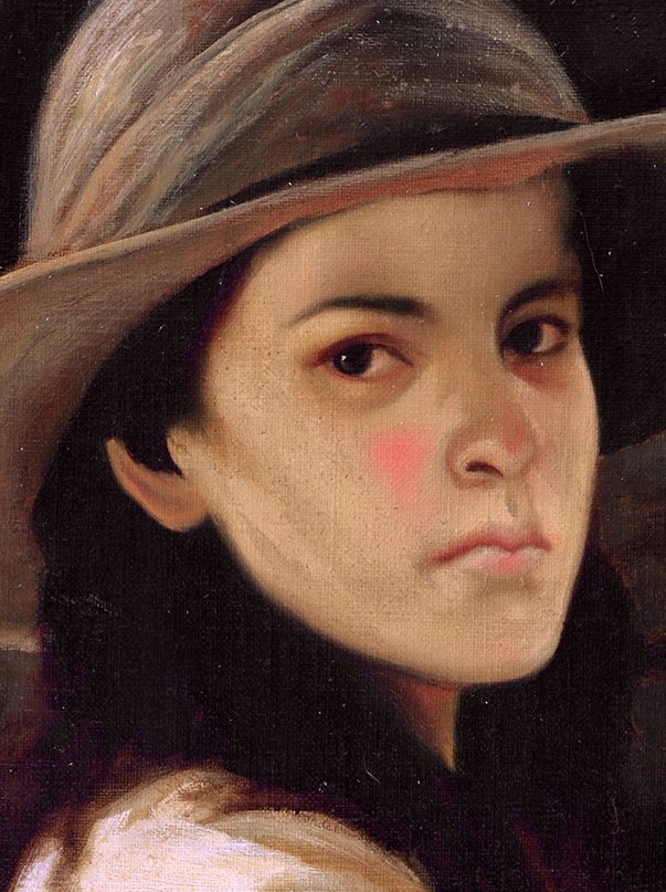 Roberto De Carlo, Porträt, Öl auf Leinwand, 1975 bei Pamono kaufen