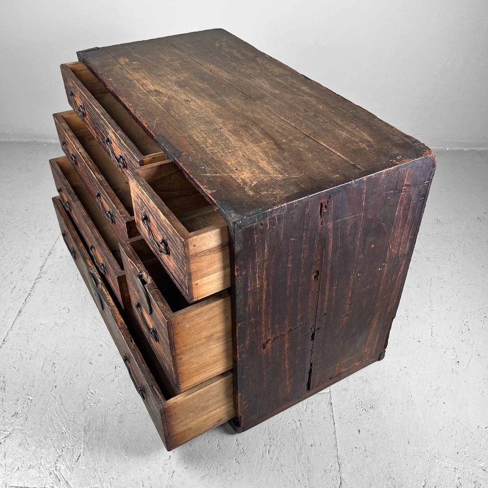 Meiji Era Japanese Tansu for sale at Pamono