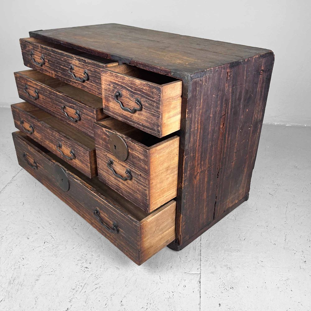 Meiji Era Japanese Tansu for sale at Pamono