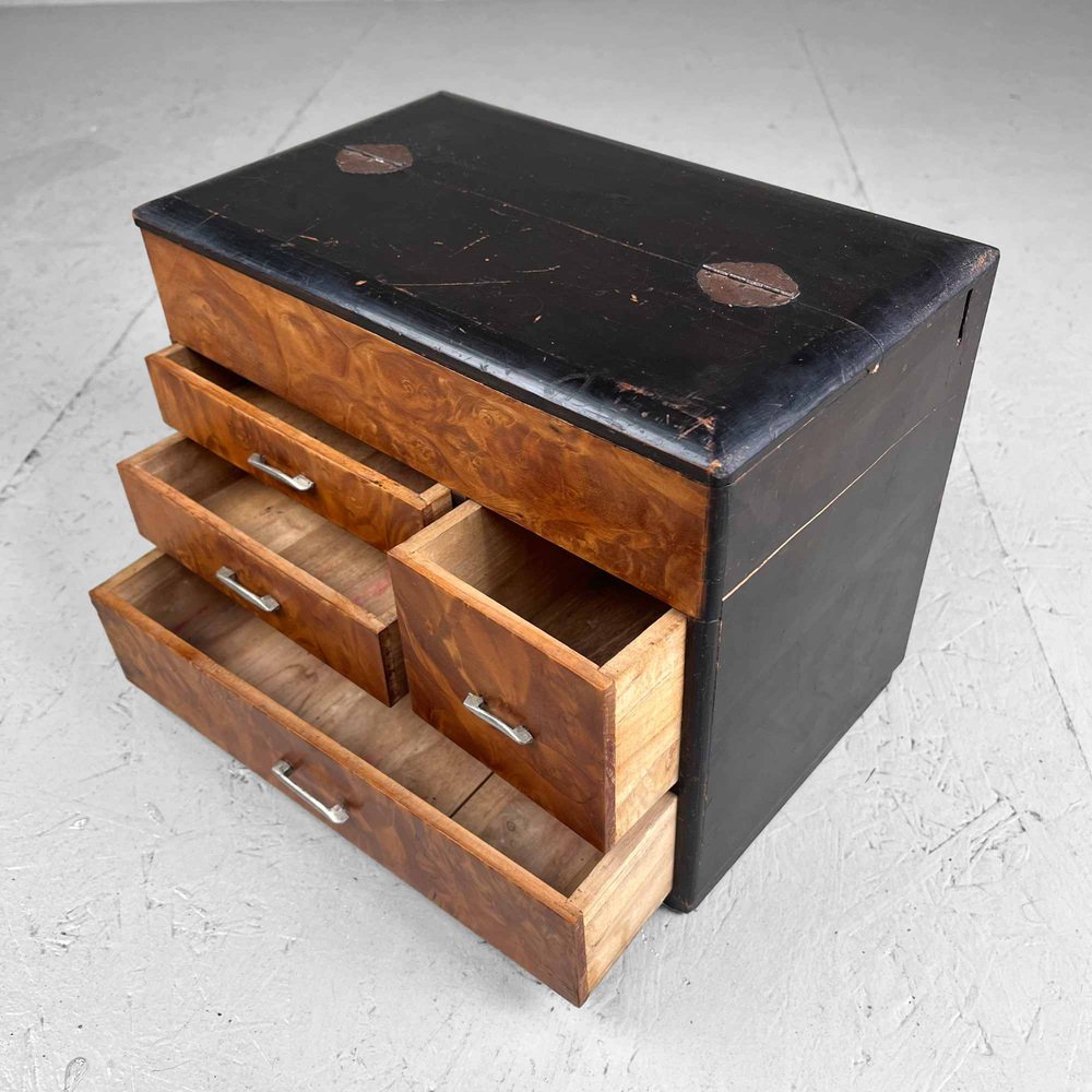 Haribak Taisho Sewing Chest, Japan, 1890s for sale at Pamono