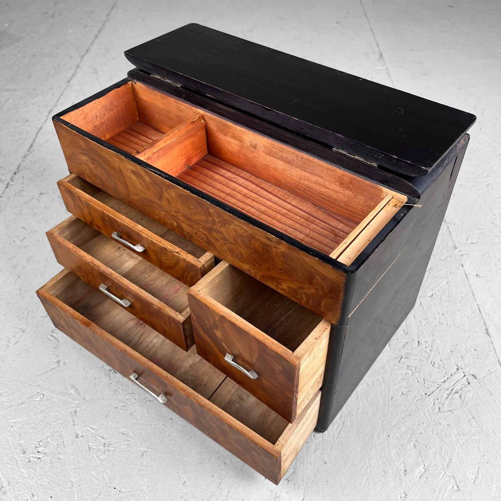 Haribak Taisho Sewing Chest, Japan, 1890s for sale at Pamono