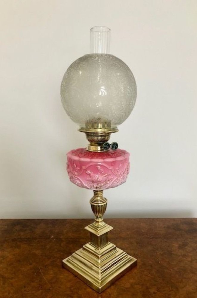 Victorian Oil Lamp, 1860s for sale at Pamono