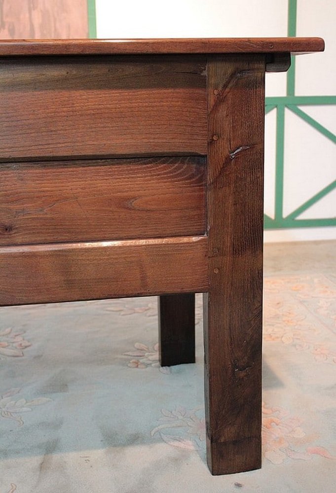 19th Century Chestnut Pantry Table for sale at Pamono