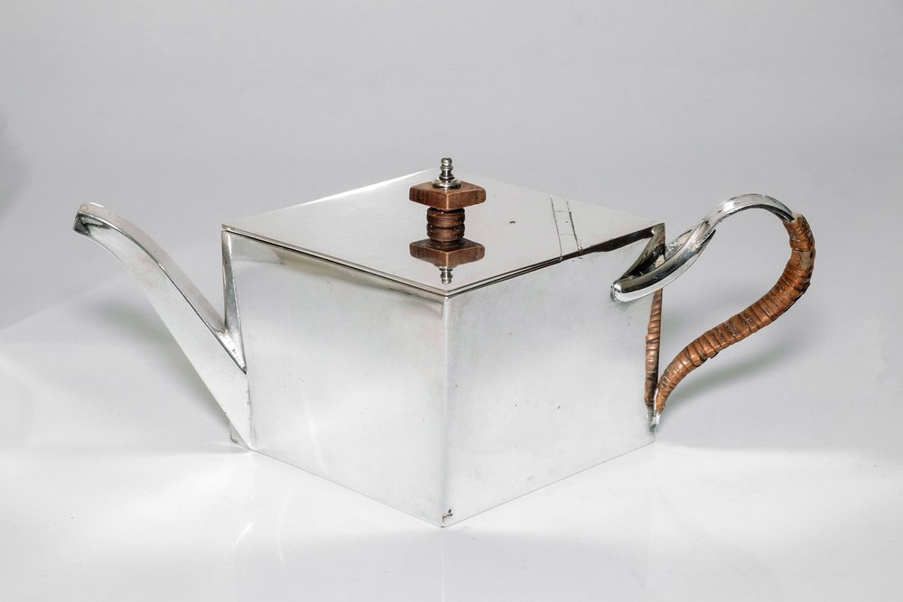 Art Deco Sterling Silver Tea and Coffee Service by Mappin & Webb, Set ...