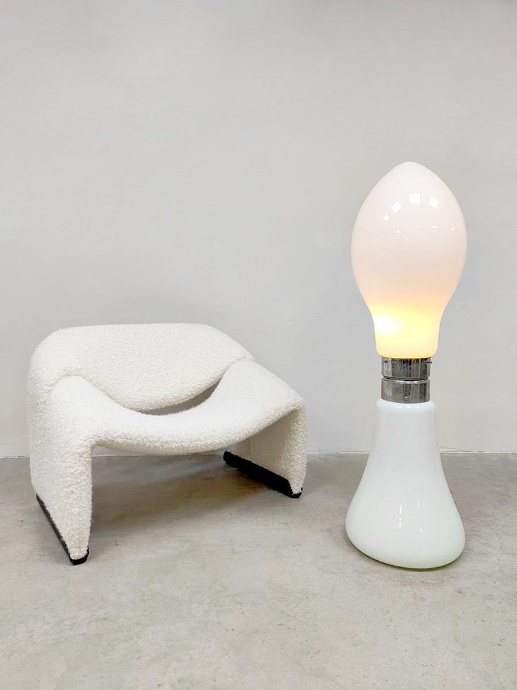 Vintage Italian Lipstick Floor Lamp by Carlo Nason for Mazzega, 1970s ...