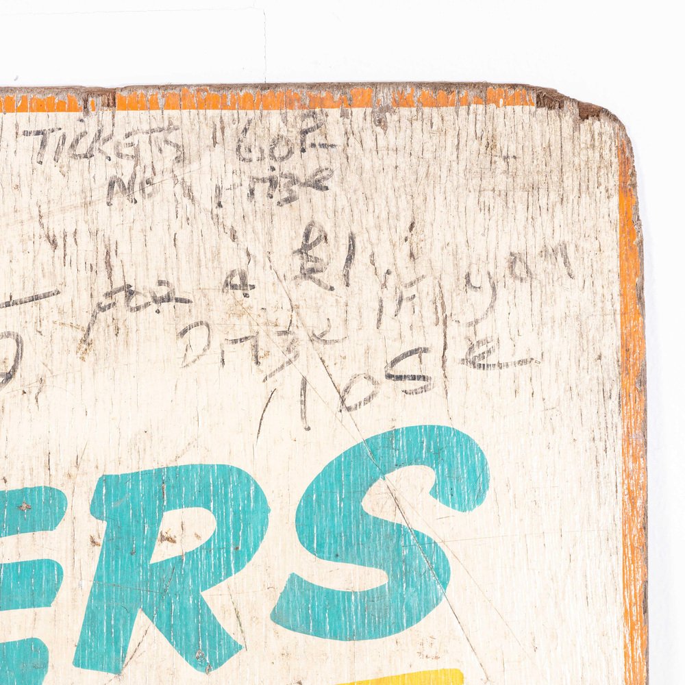 Large Original Winning Numbers Fairground Sign, 1950s for sale at Pamono