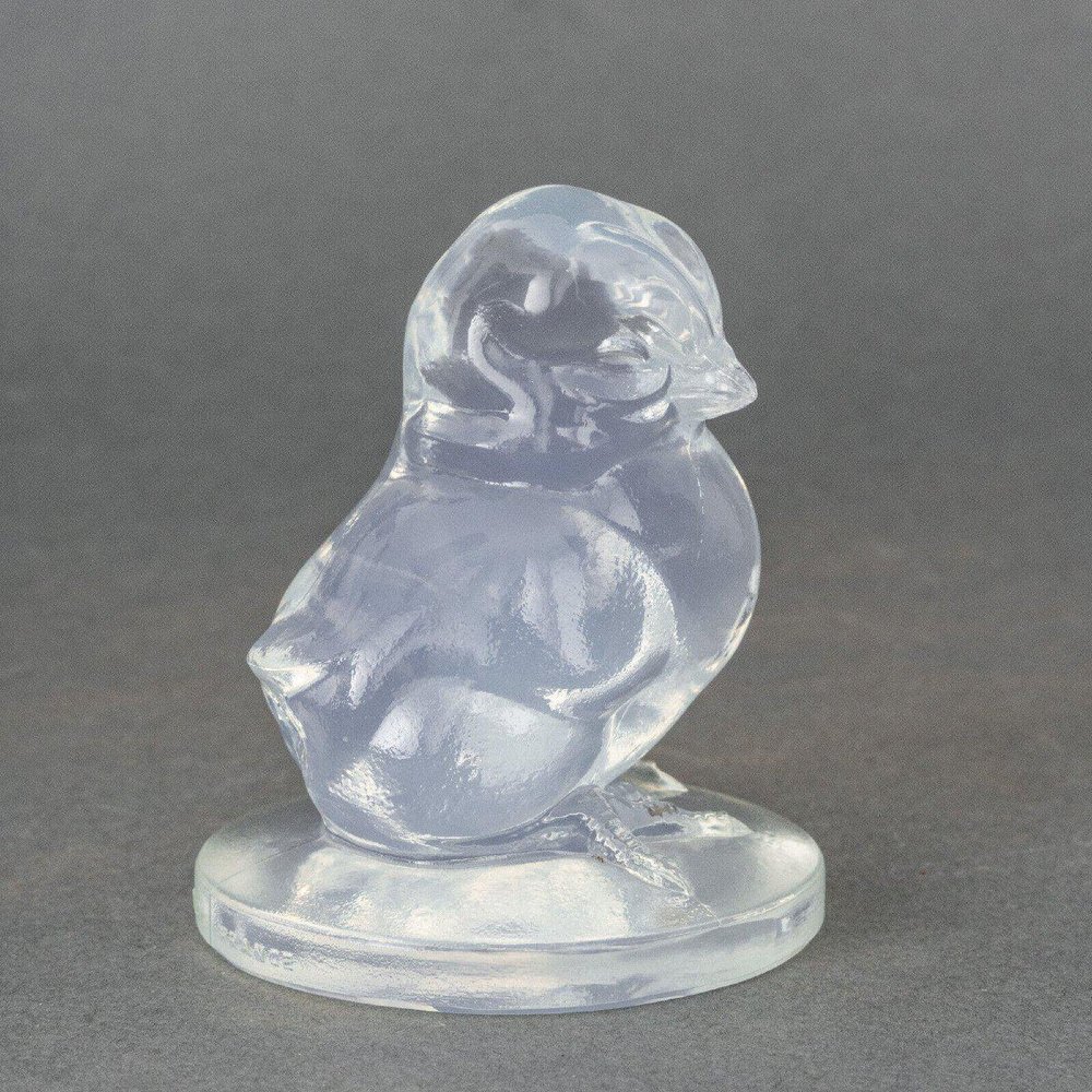 Art Deco Opalescent Sparrow by Ferjac, 1930s for sale at Pamono