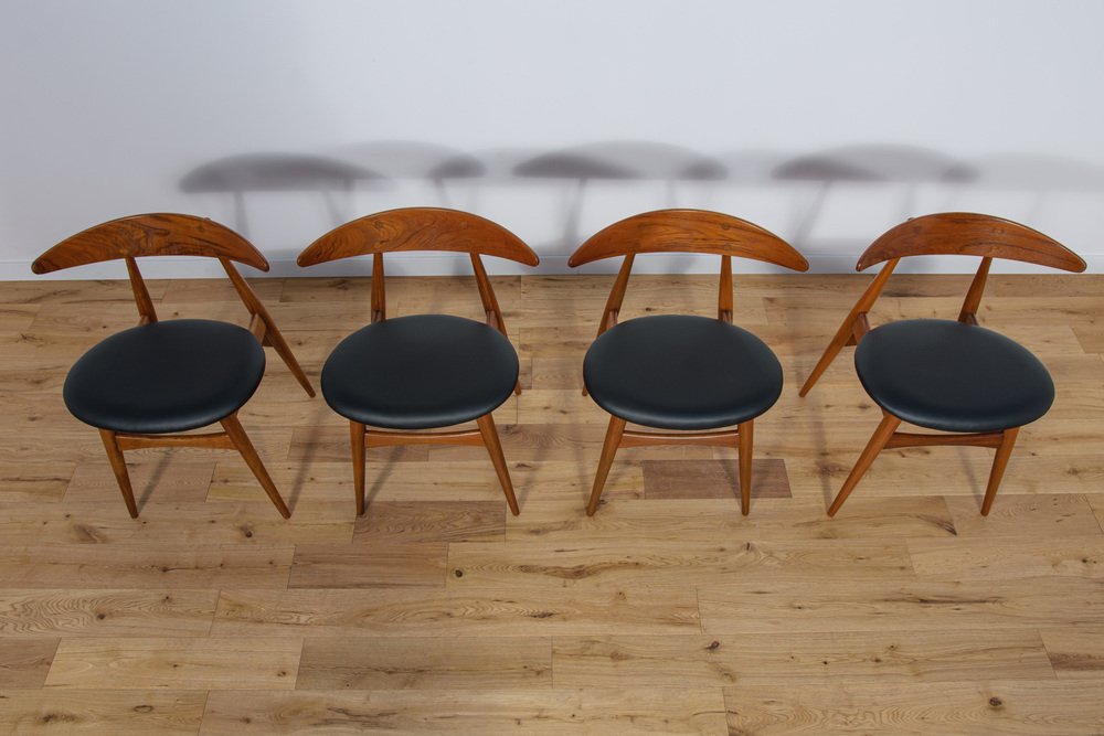Mid-Century Danish Ch33 Dining Chairs by Hans J. Wegner for Carl Hansen ...