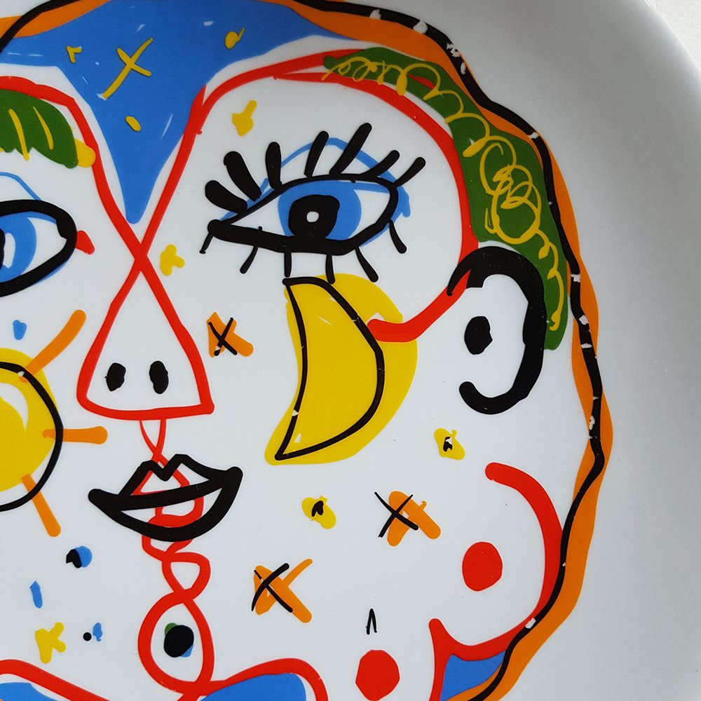Wall Plate by Hans Truijen, 1996 for sale at Pamono