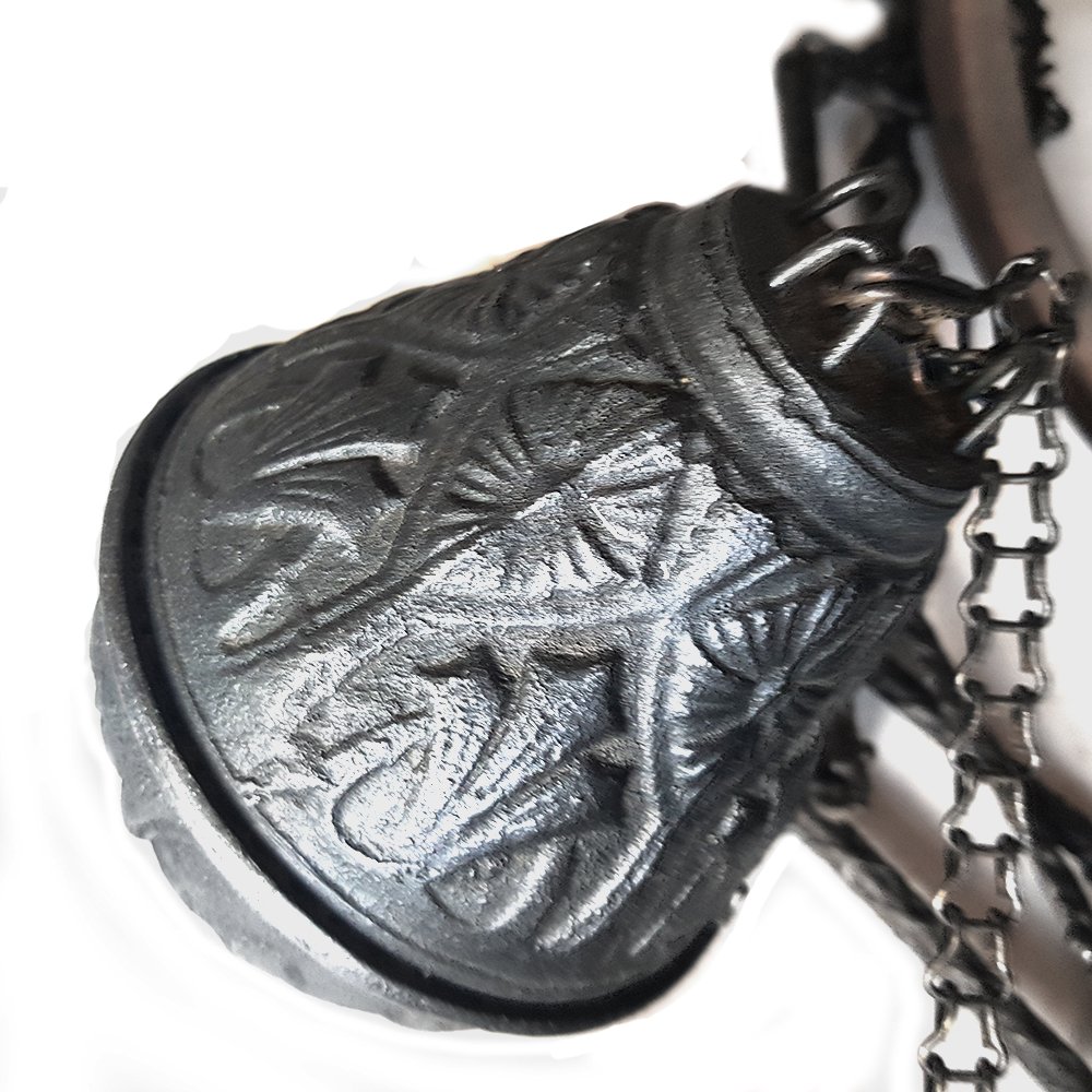 Art Nouveau Adjustable Counterweight Oil Pendant Lamp for sale at Pamono