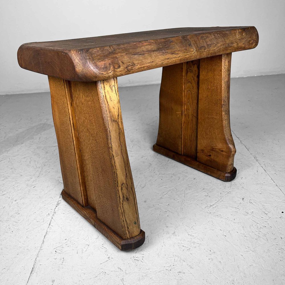 Japanese Taisho Wabi-Sabi Bench in Wood, 1920s for sale at Pamono