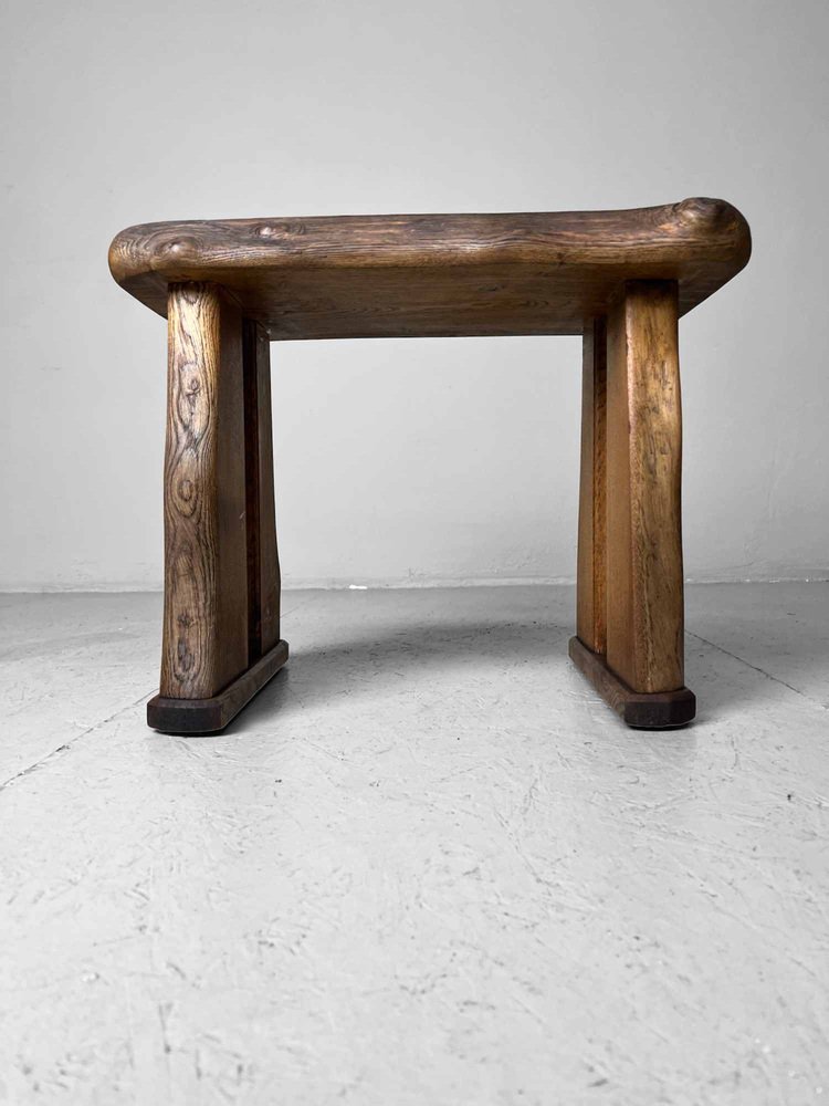 Japanese Taisho Wabi-Sabi Bench in Wood, 1920s for sale at Pamono
