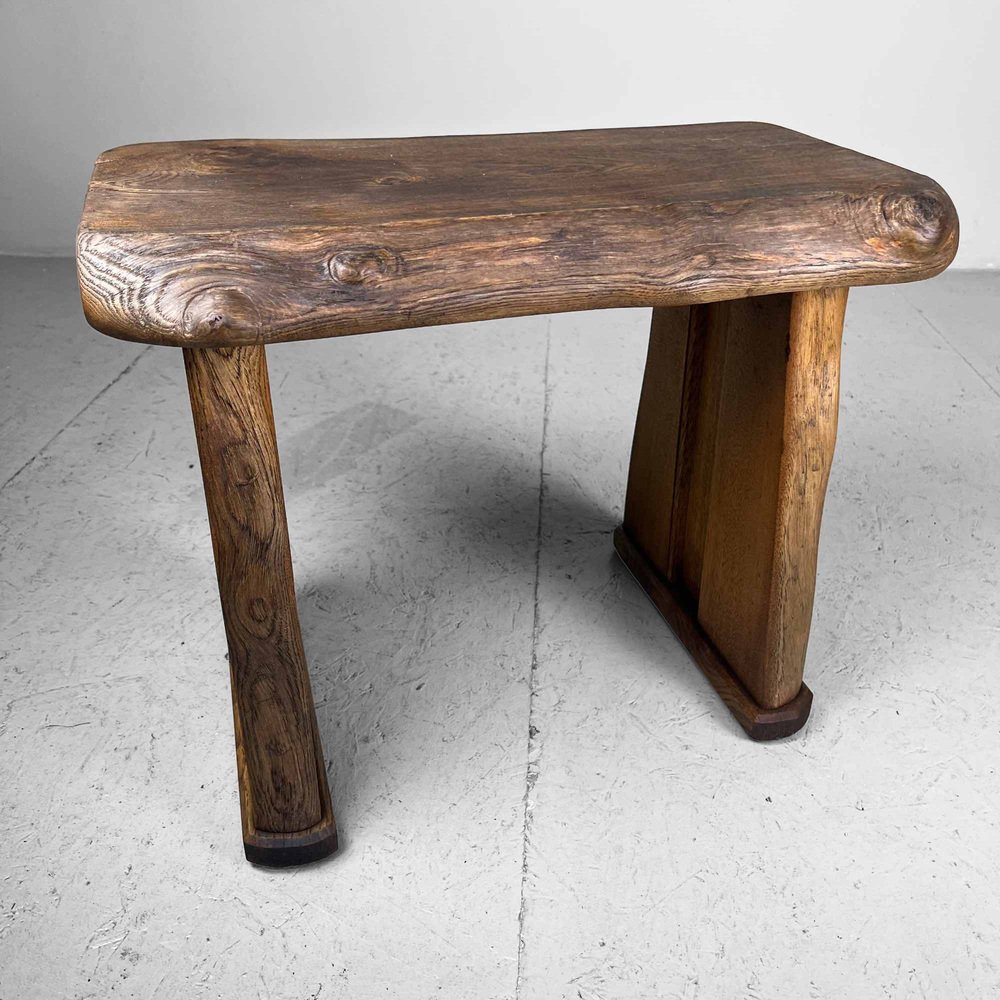 Japanese Taisho Wabi-Sabi Bench in Wood, 1920s for sale at Pamono