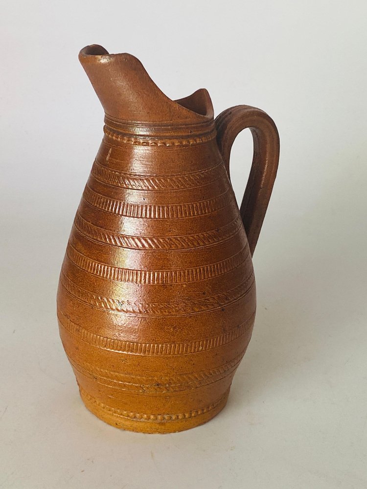 Stoneware Jug Pitcher, France, 1960s for sale at Pamono