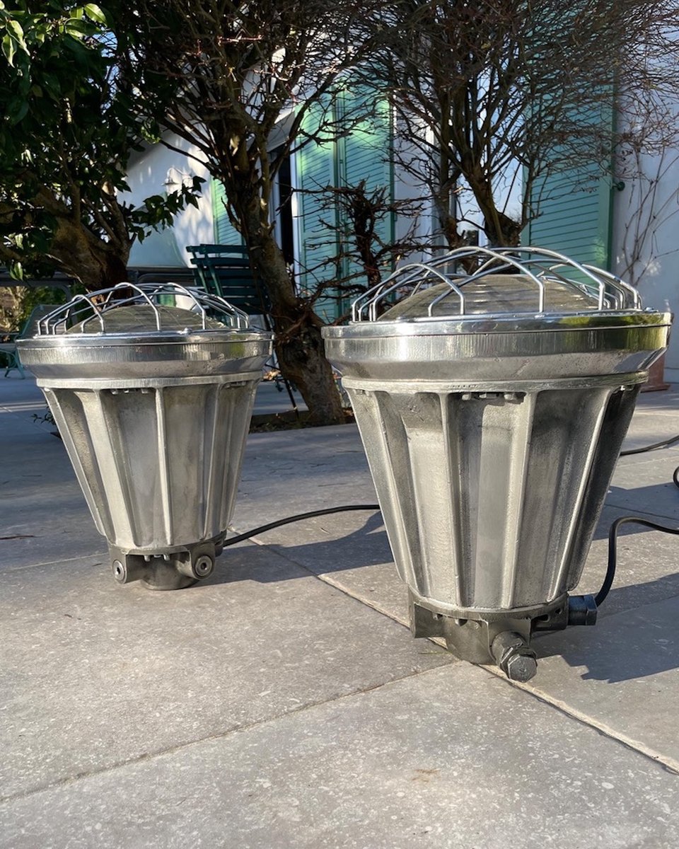 British Army Light in Cast Aluminum and Cast Iron from Simplex Electric ...