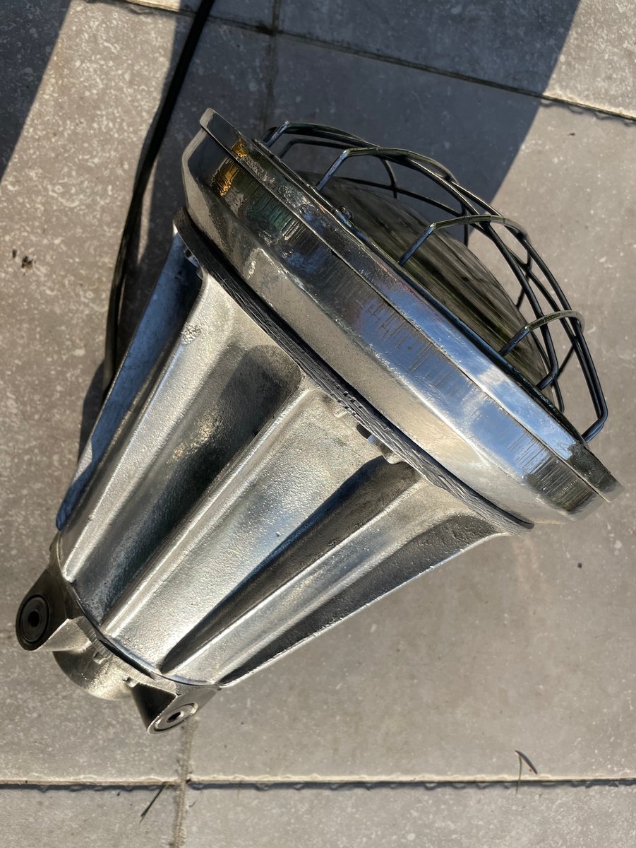 British Army Light in Cast Aluminum and Cast Iron from Simplex Electric ...