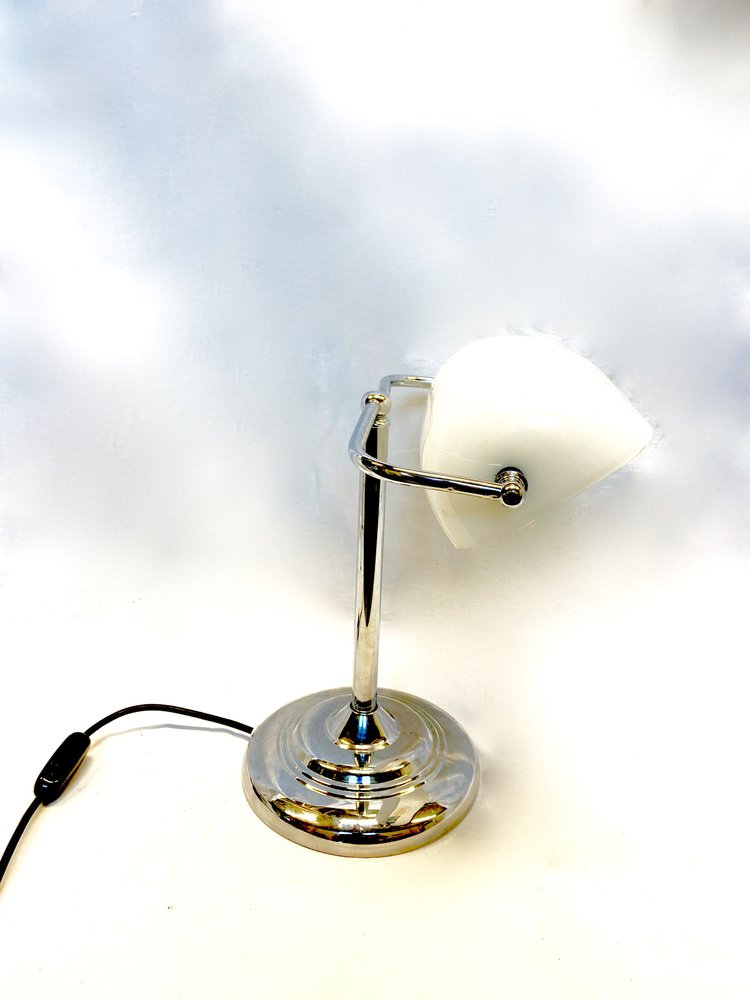 Vintage Table Lamp with Movable Glass, Italy, 1960s for sale at Pamono