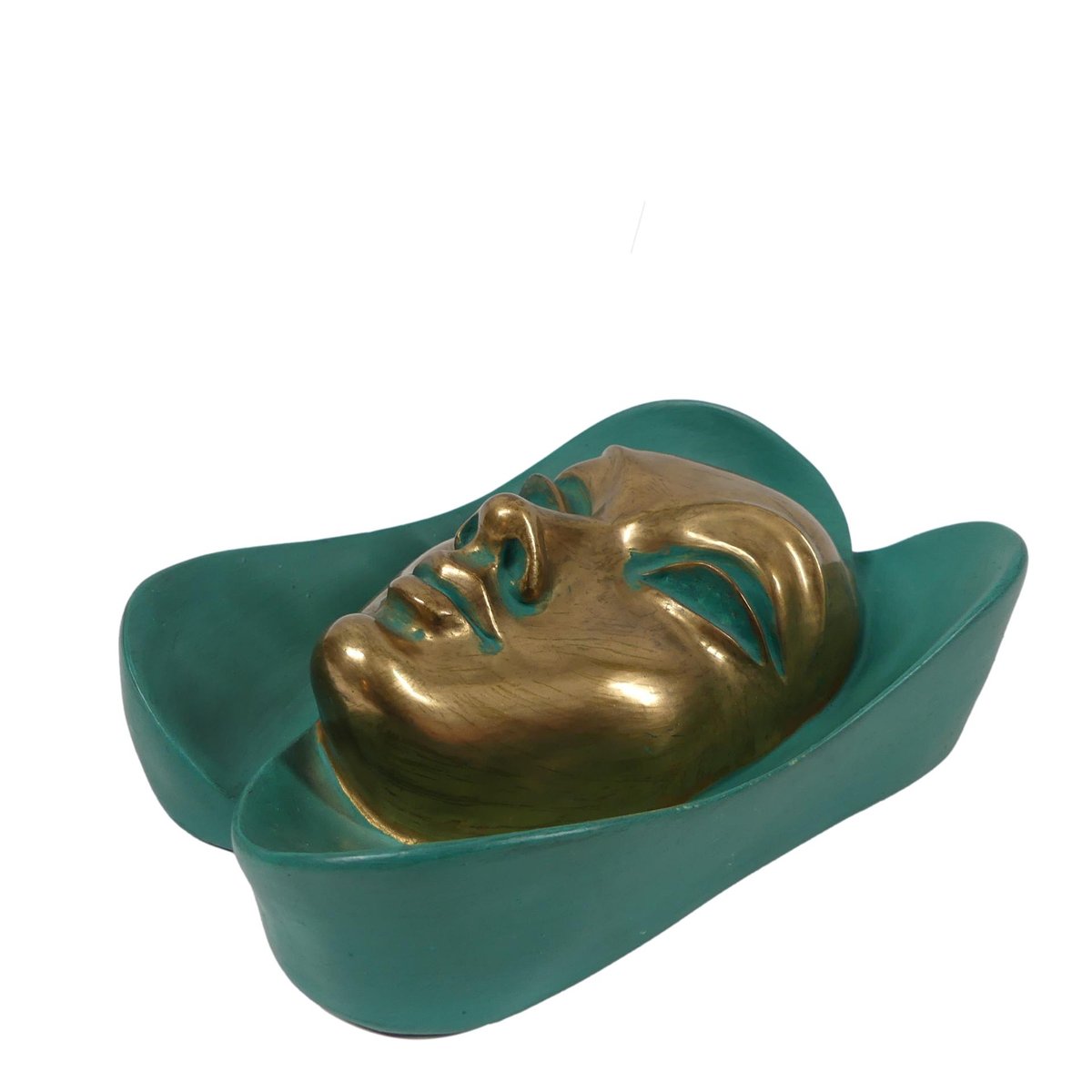 Achatit Wall Mask by Peter Ludwig for Achatit-Werkstätten, 1950s for ...