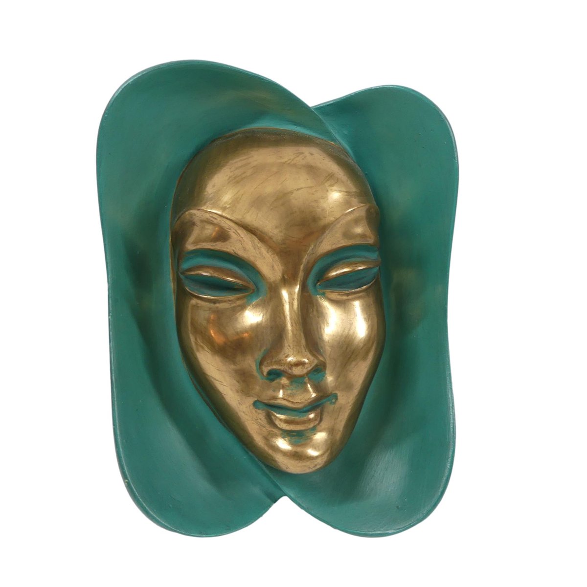 Achatit Wall Mask by Peter Ludwig for Achatit-Werkstätten, 1950s for ...