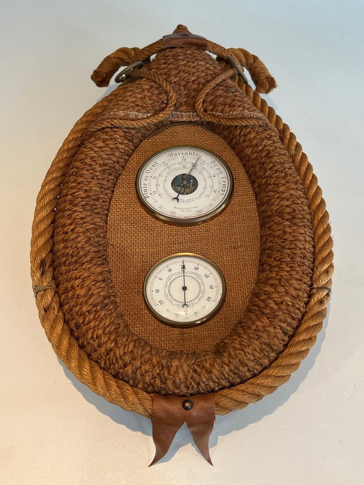Twink Rope Barometer from Audoux, 1950s for sale at Pamono