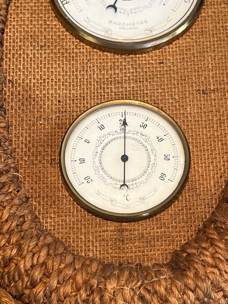 Twink Rope Barometer from Audoux, 1950s for sale at Pamono