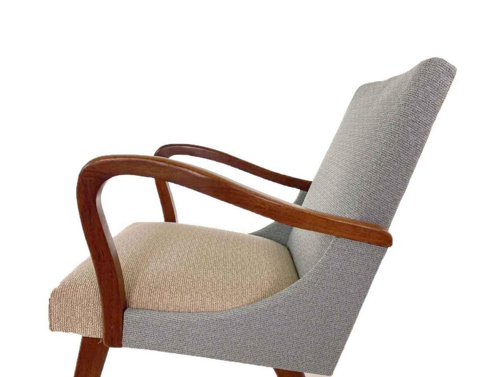 Dutch 2-Tone Armchair, 1950s for sale at Pamono