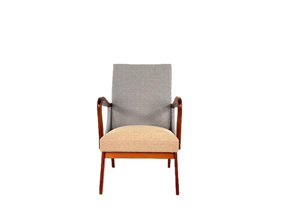 Dutch 2-Tone Armchair, 1950s for sale at Pamono