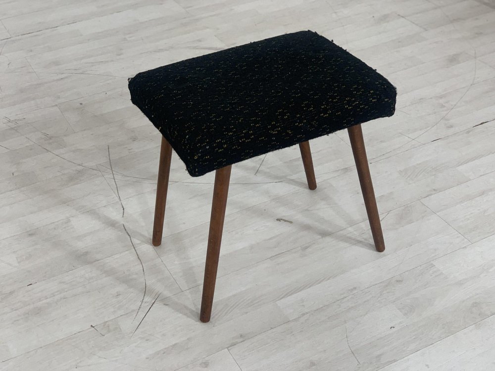 Mid-Century Hocker Stool, 1960s for sale at Pamono