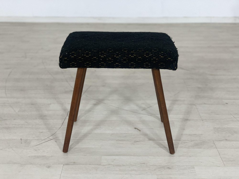 Mid-Century Hocker Stool, 1960s for sale at Pamono