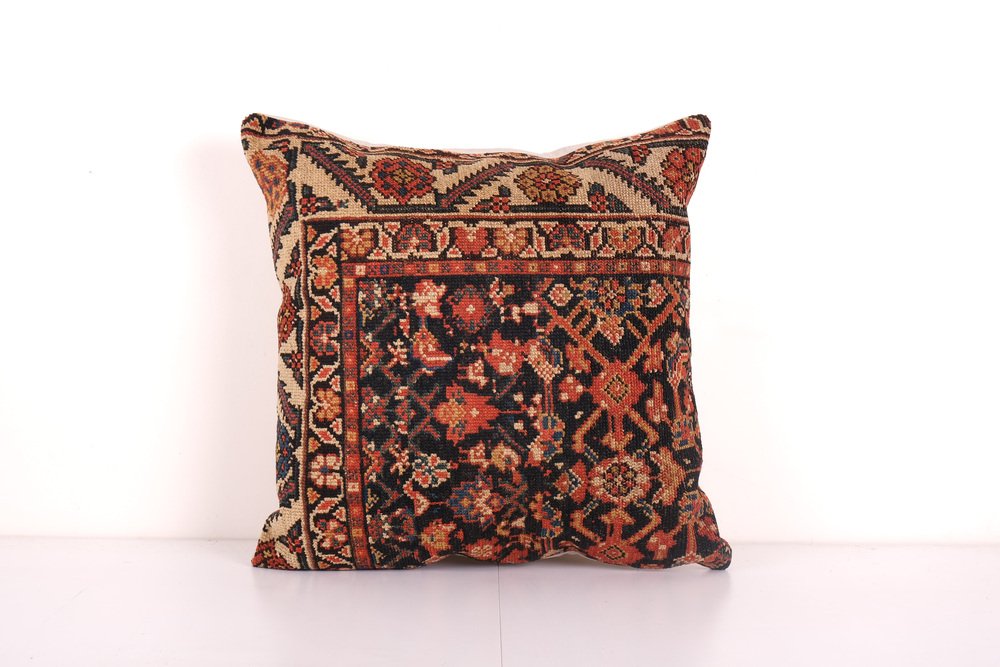 Large Rustic Square Cushion Cover for sale at Pamono