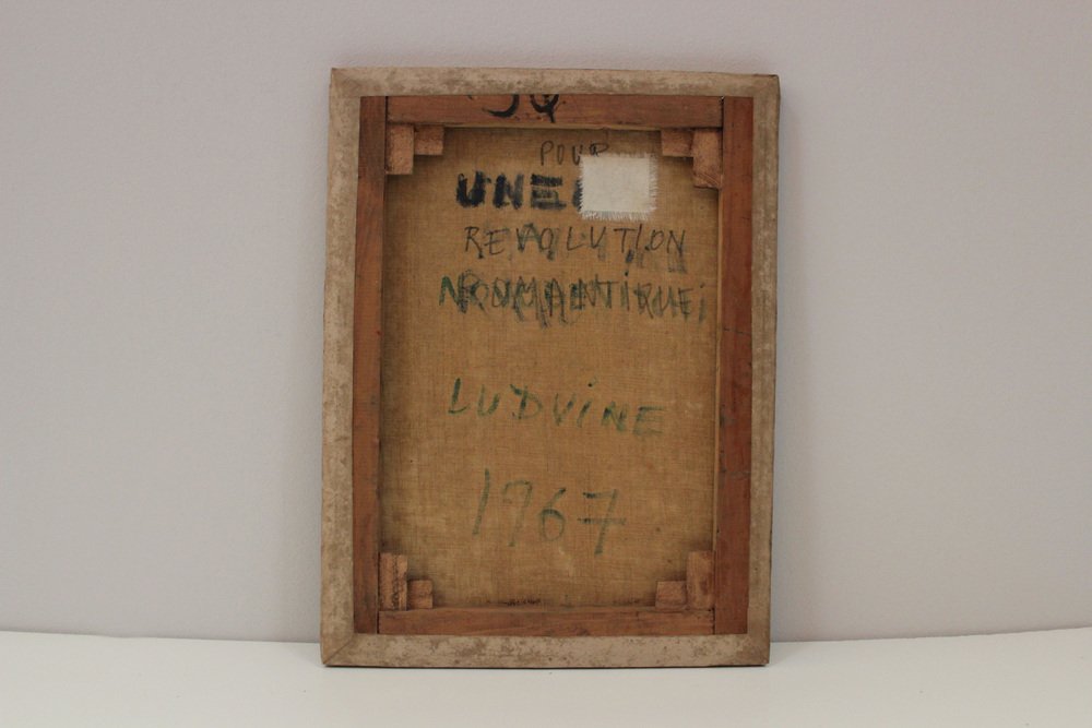 Ludvine, Figure, 1967, Oil on Canvas for sale at Pamono