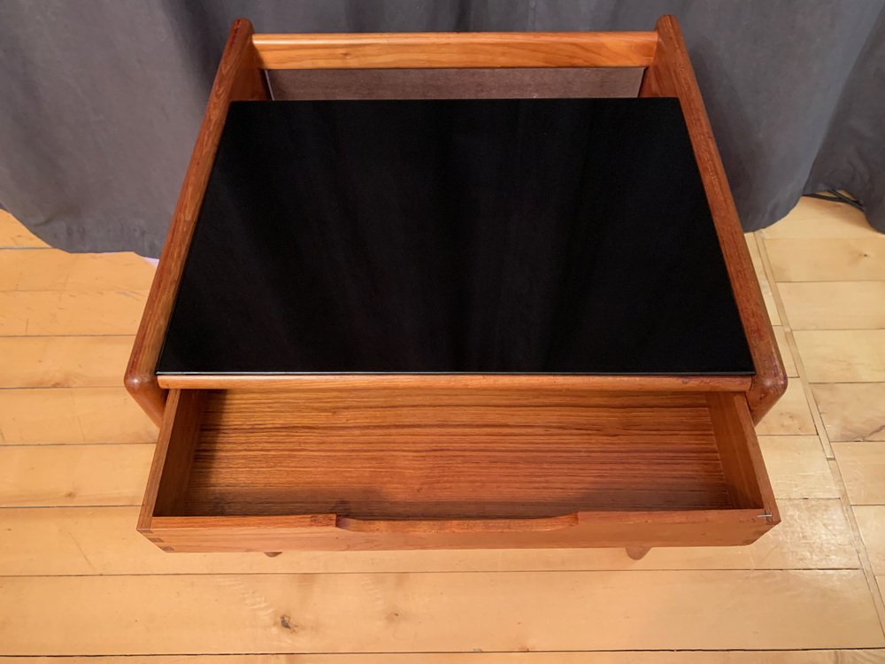 Vintage Danish Newspaper Table from Salin Nyborg, 1960s for sale at Pamono