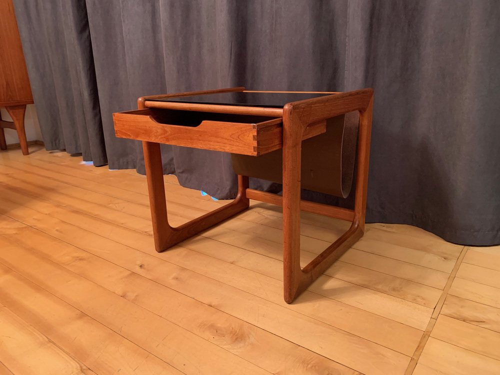 Vintage Danish Newspaper Table from Salin Nyborg, 1960s for sale at Pamono